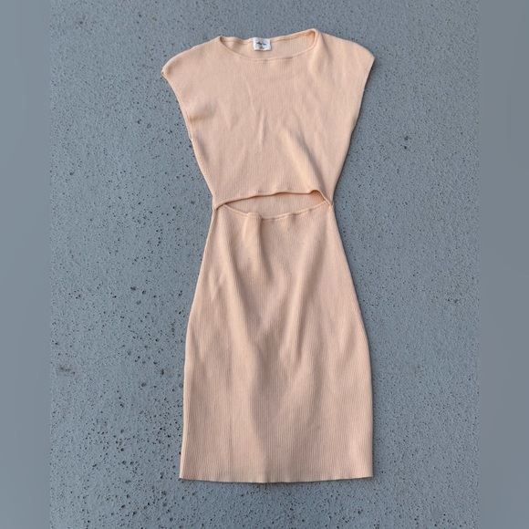 Wilfred | Dresses | Wilfred Cutout Knit Midi Dress Size Xs | Poshmark